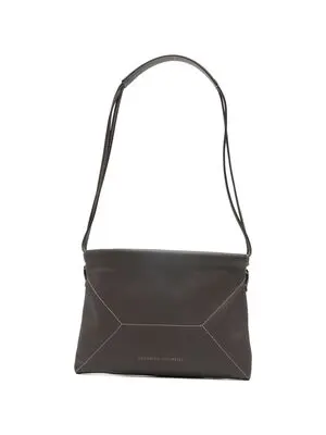 Brunello Cucinelli Leather Shoulder Bag - Multicolor