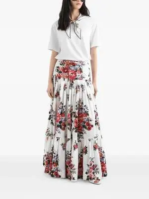 Dolce & Gabbana Short Sleeve T-shirt With Scarf Detail