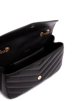 Saint Laurent Loulou Medium Leather Shoulder Bag - Multicolor