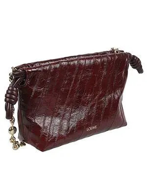 Loewe Flamenco Leather Mini Clutch