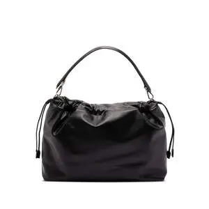 Fendi Calf Leather Shoulder Bag - Black