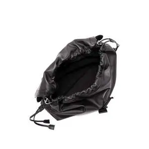 Fendi Calf Leather Shoulder Bag - Black