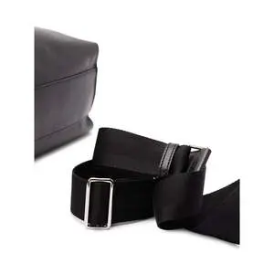 Fendi Calf Leather Shoulder Bag - Black