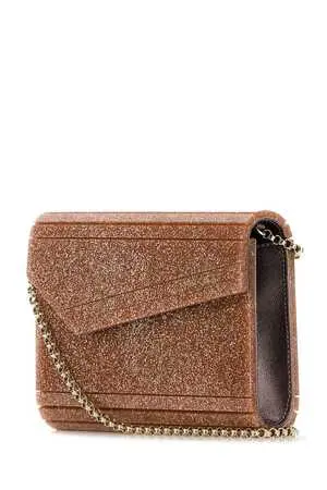 JIMMY CHOO Embellished Acrylic Candy Clutch - Pink