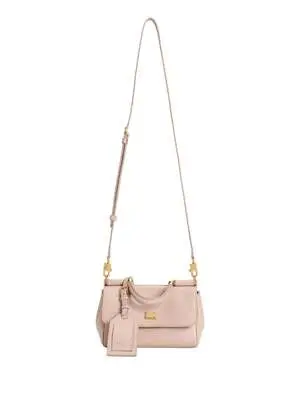 Dolce & Gabbana My Sicily Handbag In Plongé Leather - Multicolor