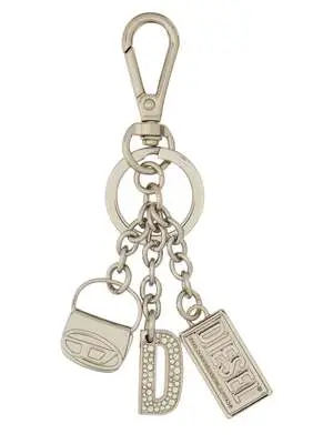 DIESEL® Portachiave Multicharm Keychain - Silver