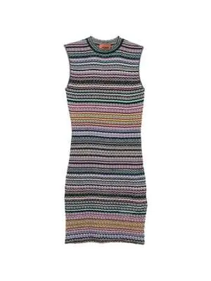 Missoni Sleeveless Mini Dress - Multicolor