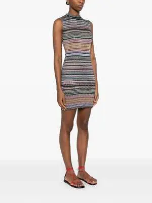 Missoni Sleeveless Mini Dress - Multicolor