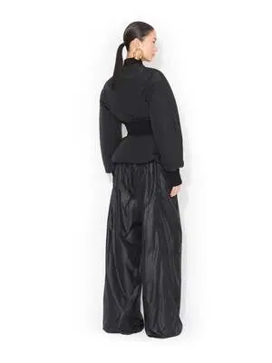 Alaïa Peplum Bomber Jacket