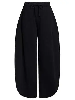 Alaïa Petal Fleece Joggers With Slit