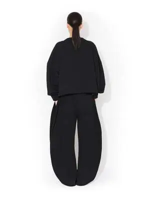 Alaïa Petal Fleece Joggers With Slit