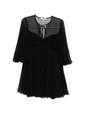 Chloé CHLOE Silk Mini Dress Multicolor