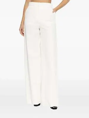 Max Mara Cotton Tailored Wide Leg Pants