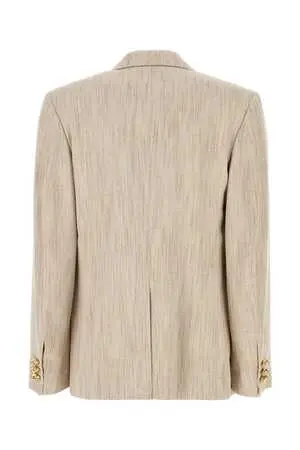 Bottega Veneta Melange Sand Blazer