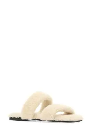 Saint Laurent Shearling Slippers