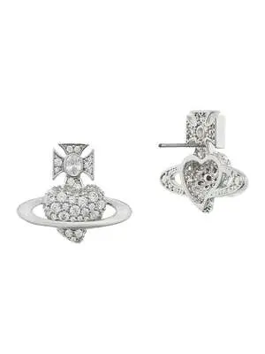 VIVIENNE WESTWOOD Crystal Embellished Orb Earrings