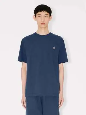 Kenzo Boke Flower` Embroidered Cotton T-shirt - Blue