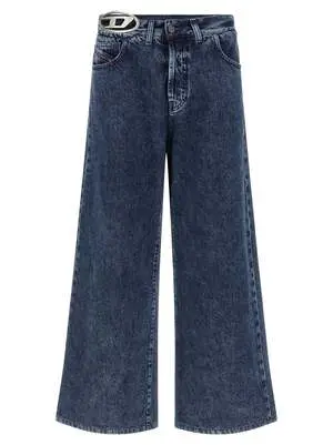 DIESEL® 1996 D-sire-s4 Wide Leg Jeans - Blue