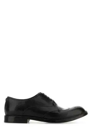 Dolce & Gabbana Lace-up Leather Shoes - Black
