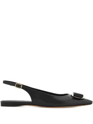 FERRAGAMO Leather Slingback Pumps - Multicolor