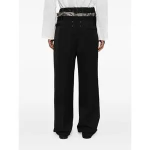 MAISON MARGIELA Wool Pleated Trousers