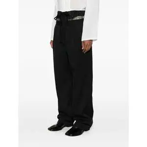MAISON MARGIELA Wool Pleated Trousers
