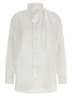 Kenzo Lavallière Collar Shirt - White