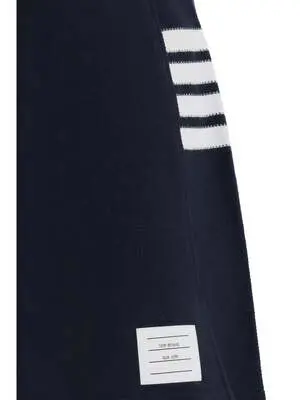 Thom Browne 4-bar Piqué Mini Skirt - Blue