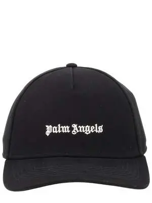 Palm Angels Overlogo Baseball Cap - Black