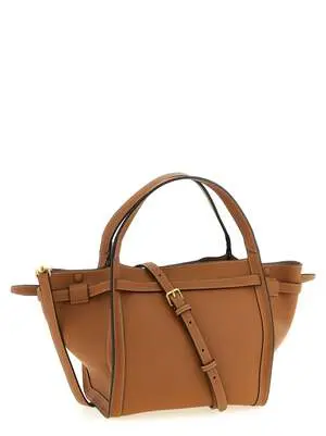 TOD'S Small Tim Shopping Bag - Brown