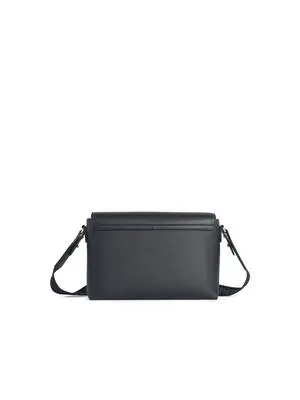 Burberry Medium Note Leather Bag - Black