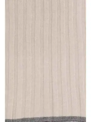 Brunello Cucinelli Cashmere Scarf - Cream