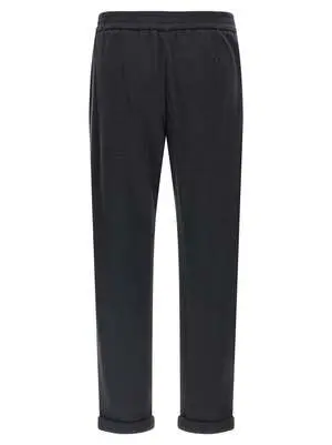 Brunello Cucinelli Shiny Monile Pocket Detail Joggers