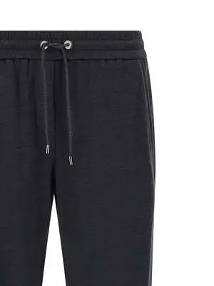 Brunello Cucinelli Shiny Monile Pocket Detail Joggers