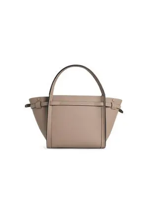 TOD'S Tim Small Leather Bag - Cream
