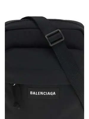 Balenciaga Explorer Shoulder Bag - Black
