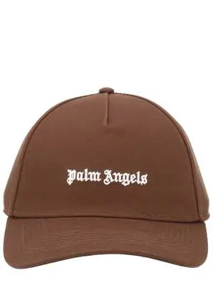 Palm Angels Overlogo Baseball Cap - Brown