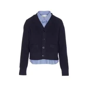 Sacai Crew Neck Cardigans For Women