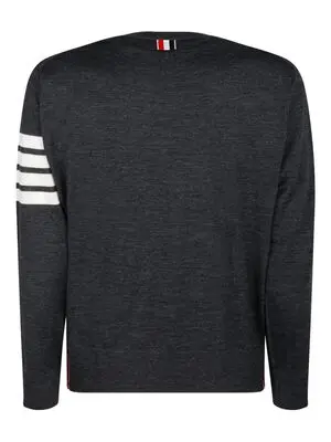 Thom Browne Wool 4-bar Pullover
