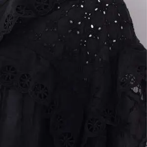 Isabel Marant Étoile Cotton Lace-up Front Blouse - Black