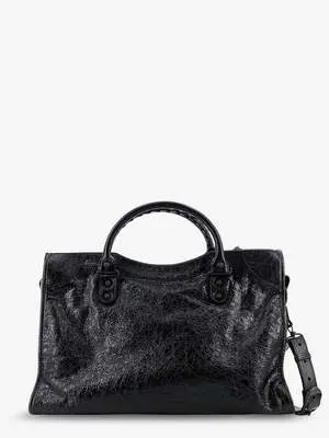 Balenciaga Le City Medium Leather Handbag