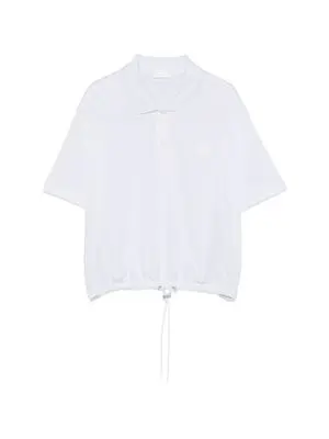 Moncler Logo Cotton Polo Shirt - Multicolor