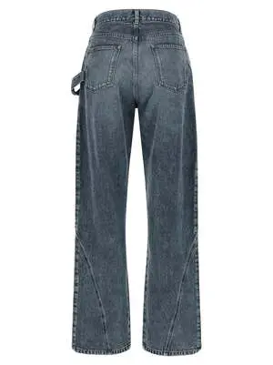 JW Anderson Twisted Workwear Jeans - Blue