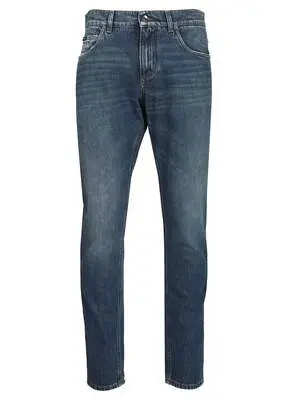 Dolce & Gabbana Regular Fit Denim Trousers
