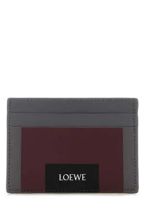 Loewe Nappa Leather X Josef And Anni Albers Card Holder - Multicolor