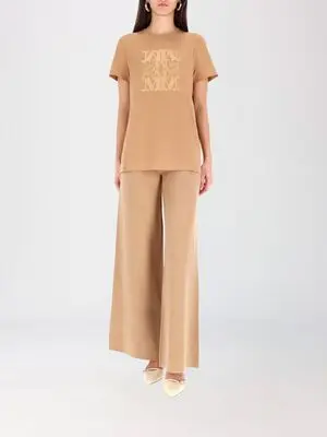 Max Mara Logo T-shirt - Cream