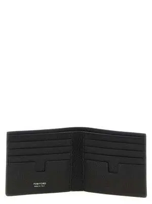 TOM FORD Logo Wallet - Black