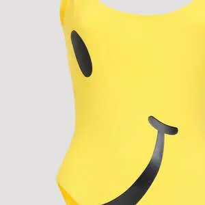 Moschino Smiley Face One Piece Swimsuit - Multicolor