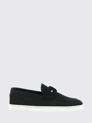 CHRISTIAN LOUBOUTIN Calfskin Leather Loafers - Black