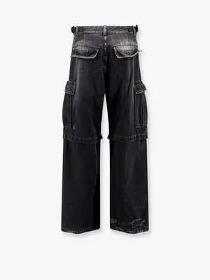 Balenciaga Cargo Denim Trousers